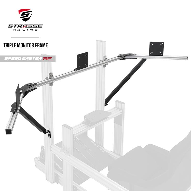 STRASSE SPEEDMASTER RF 3面モニター台 トリプルモニターフレーム[ハンコン ストラッセ スピードマスター] : シュミコレ - 通販 - Yahoo!ショッピング