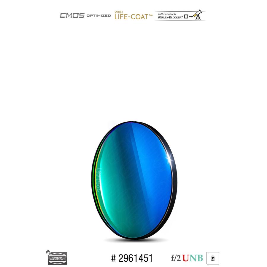 Baader社製 4nm（F1.8~F2.3(RASA)用）「OIII」ウルトラ・ハイスピード・ナローバンドフィルター バーダープラネタリウム ...