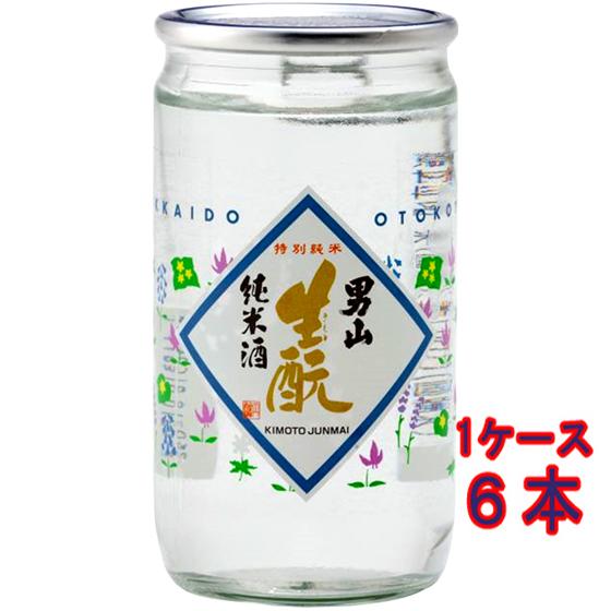 お酒 ギフト 日本酒 男山 生もと純米 カップ 180ml 6本 北海道 男山酒造 : 酒楽SHOP - 通販 - Yahoo!ショッピング