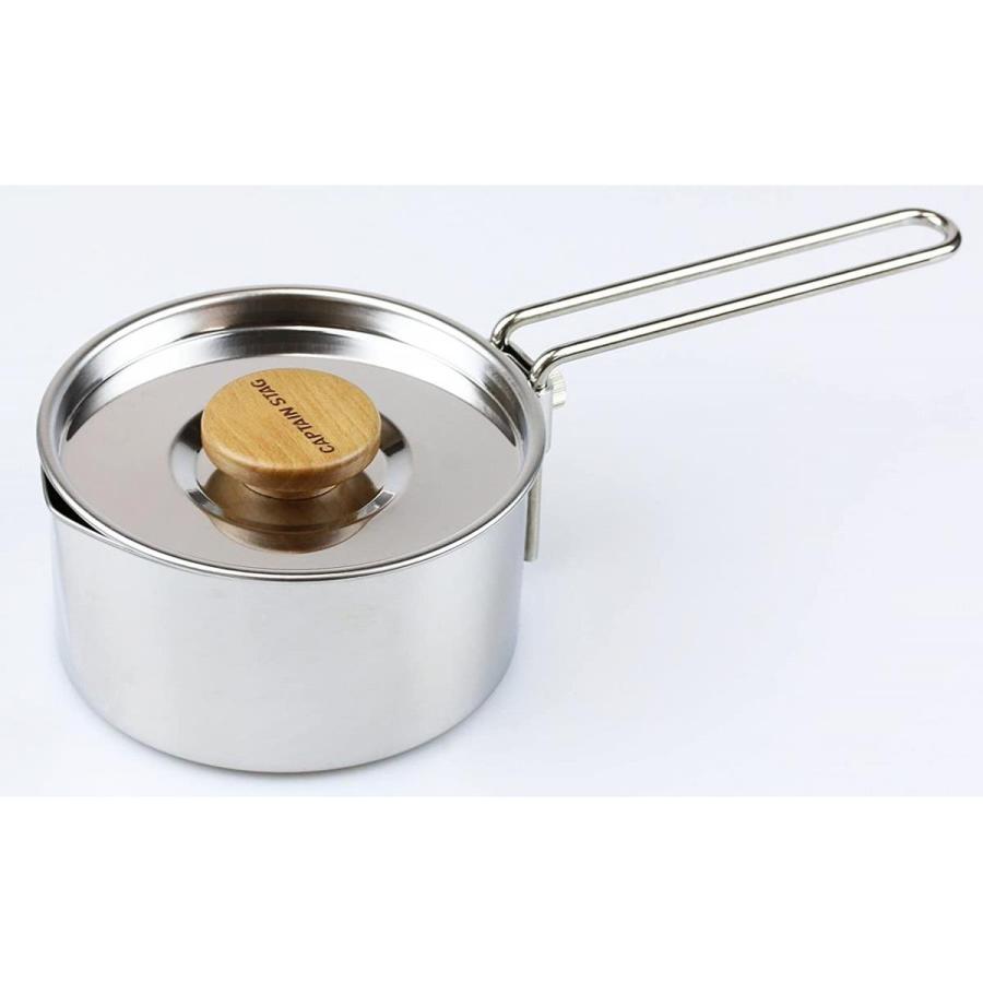 【送料無料】 キャプテンスタッグ(CAPTAIN STAG) バーベキュー用 鍋 キャンピング ケットル クッカー 730ml UH-4206 UH4206 片手鍋 : ダイユーエイト収納ナビ ...
