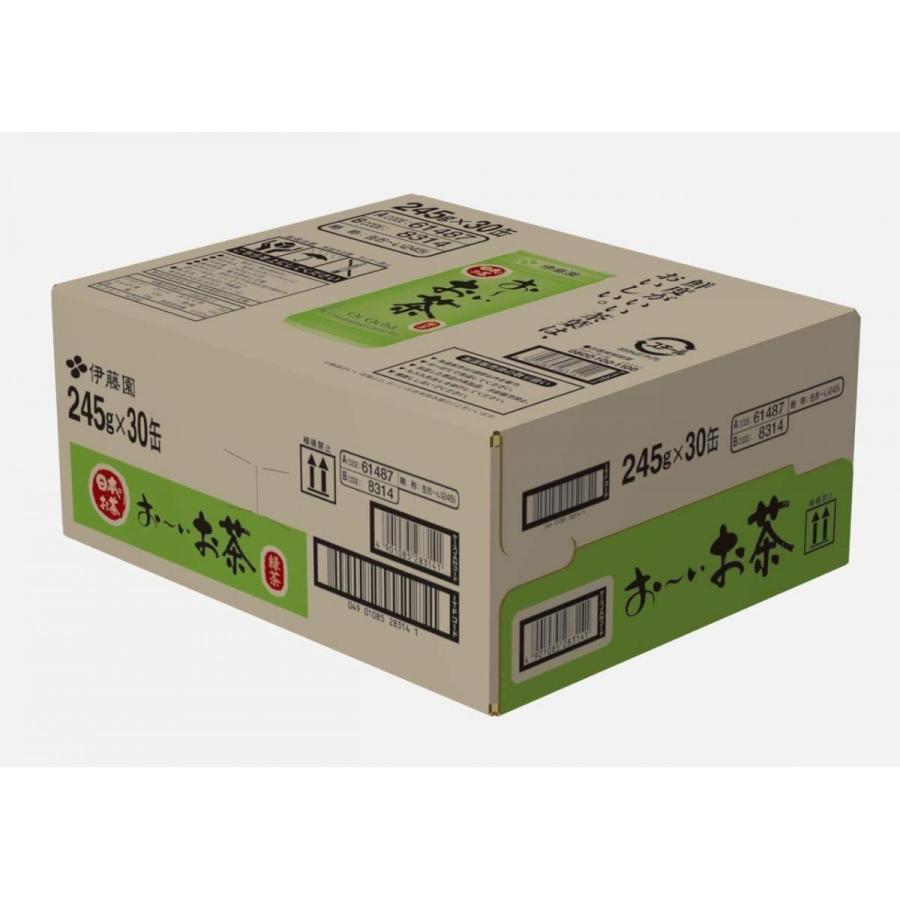 伊藤園 お〜いお茶 緑茶 缶 245g×30本(1ケース) 日本茶飲料 国産茶葉100％ :4901085283141:ダイユーエイト収納ナビ.com - 通販 - Yahoo!ショッピング