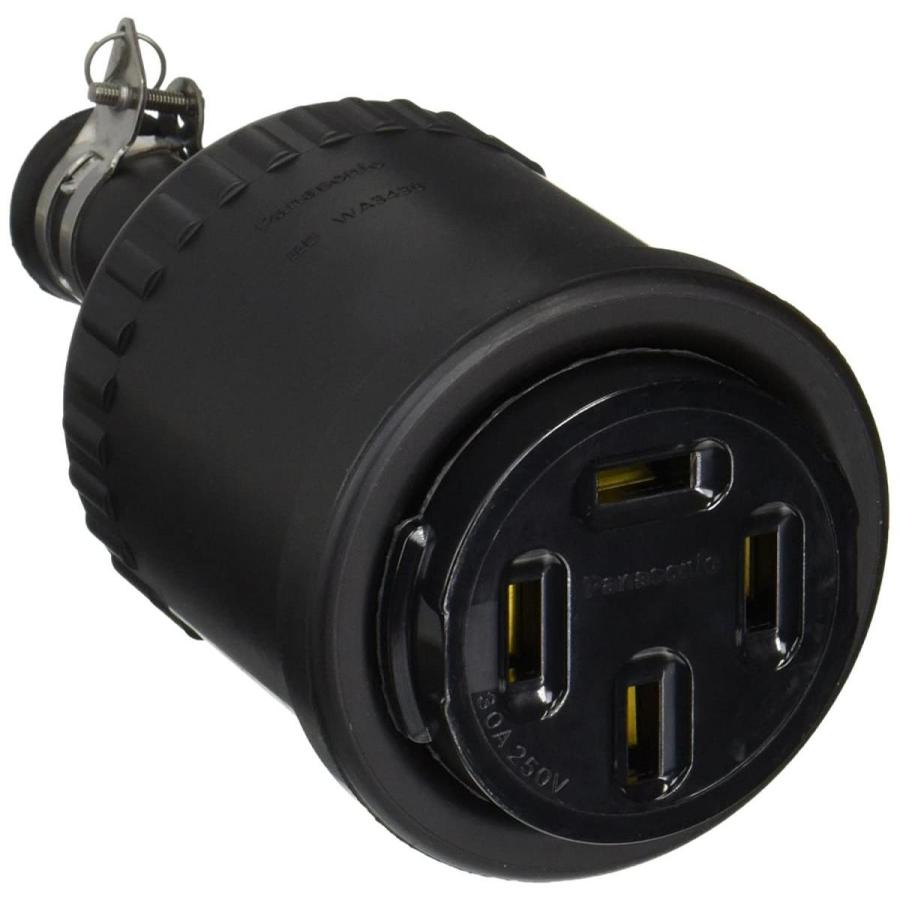 Panasonic パナソニック 接地3P30A 防水ゴムコードコネクタボディ(圧着端子付) WA3439 : ダイユーエイト収納ナビ.com - 通販 - Yahoo!ショッピング