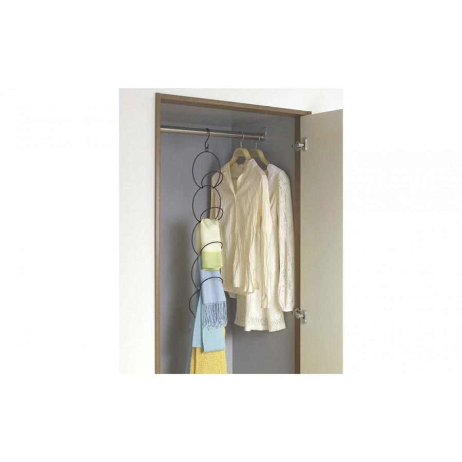 山崎実業 Yamazaki ジョイントハンガー リングス ブラック 約W14×D15×H86cm 帽子掛け まとめて収納 ドアフック 6243 : ダイユーエイト収納ナビ.com - 通販 ...