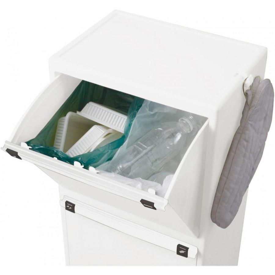 天馬 ホワイトラッシュ 多段分別ペール 50L(深引出し25L×2段) WR-3522 分別 ゴミ入れ ごみ箱 キッチン 収納 : ダイユーエイト収納ナビ.com - 通販 - Yahoo ...
