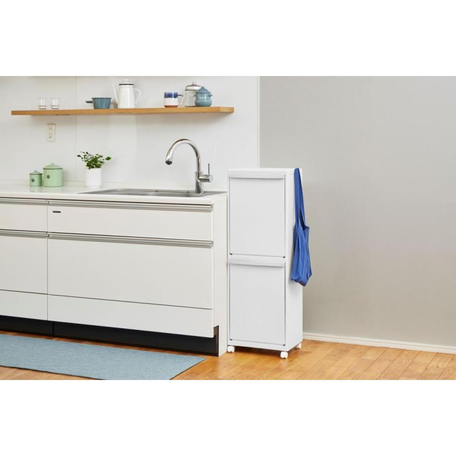 天馬 ホワイトラッシュ 多段分別ペール 50L(深引出し25L×2段) WR-3522 分別 ゴミ入れ ごみ箱 キッチン 収納 : ダイユーエイト収納ナビ.com - 通販 - Yahoo ...