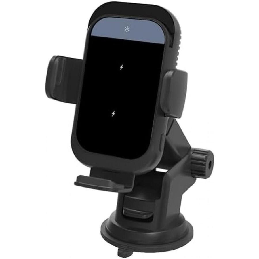 Kashimura カシムラ 自動開閉式 ワイヤレス充電ホルダー KW-51 冷却機能 吸盤取り付け ワイヤレス 充電器 スマホ スマートフォン 車内 : ダイユーエイト収納ナビ.com ...