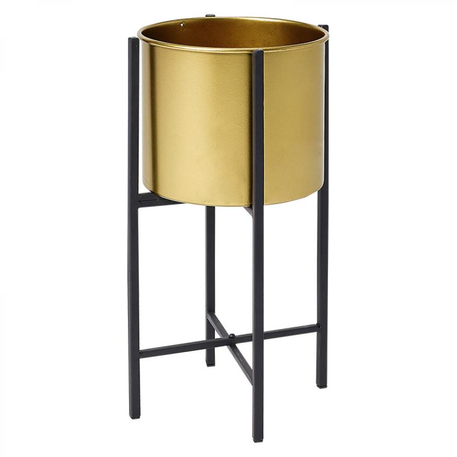 【I】 萩原(Hagihara) LCF-4495-GD フラワースタンド 新生活 インテリア 家具おしゃれ : ダイユーエイト収納ナビ.com - 通販 - Yahoo!ショッピング