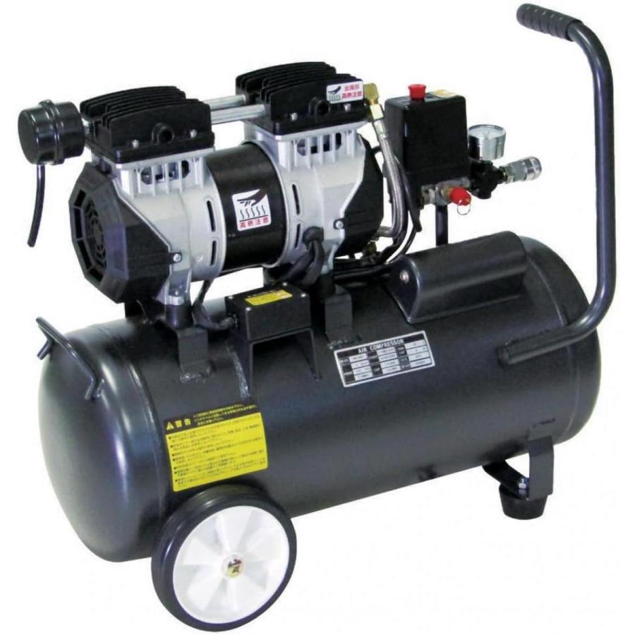 ケンオー(KENOH) ZAIRAS 静音オイルレス エアーコンプレッサー 100V 容量25L ZSW-S25【沖縄・離島不可】【代引き不可】 : ダイユーエイト収納ナビ.com - 通販 ...
