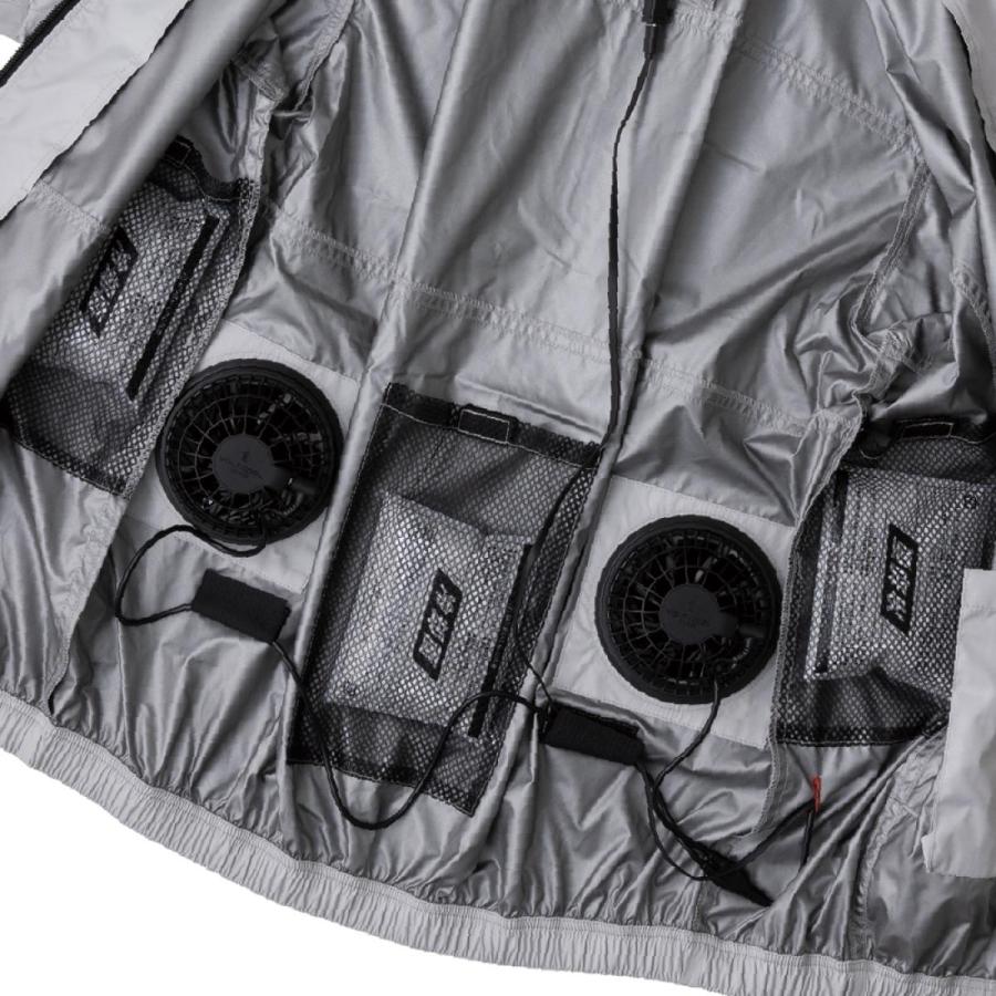 コーコス信岡 エコ・ボルトクール 日傘遮熱 ベスト シルバー M AE-4069 ペルチェ・ファン・バッテリー別売 夏 猛暑 対策 作業服 作業着 : ダイユーエイト収納ナビ.com - 通販 ...