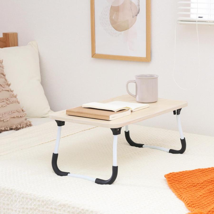 不二貿易 【I】不二貿易 どこでも使えるミニテーブル 4830 新生活 おしゃれ 【代引不可/北海道・沖縄・離島不可】 : ダイユーエイト収納ナビ.com - 通販 - Yahoo!ショッピング