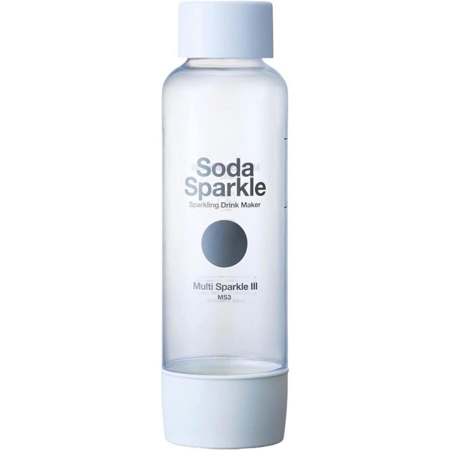 ソーダスパークル Soda Sparkle マルチスパークル3 マットホワイト MS3-WH 炭酸水メーカー 電源不要 持ち運び 水以外OK 炭酸化 ソーダメーカー : ダイユーエイト収納ナビ ...