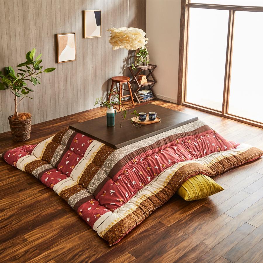 イケヒコ 【I】【代引不可】イケヒコ・コーポレーション 和柄 こたつ