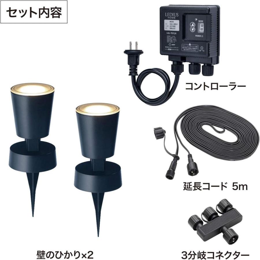 タカショー ひかりノベーション 壁のひかり 基本セット 防水 屋外 ガーデンライト 鮮やかな光【LGL-LH02】 : ダイユーエイト収納ナビ.com - 通販 - Yahoo!ショッピング