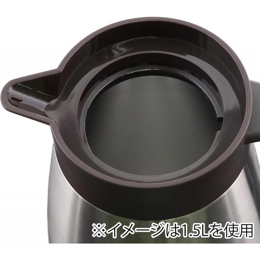 ベストコ エコdeサーモ ステンレステーブルポット 0.5L ND-4241 シルバー スリム ポット 真空二重構造 保温 保冷 コンパクト bestco : ダイユーエイト収納ナビ.com ...