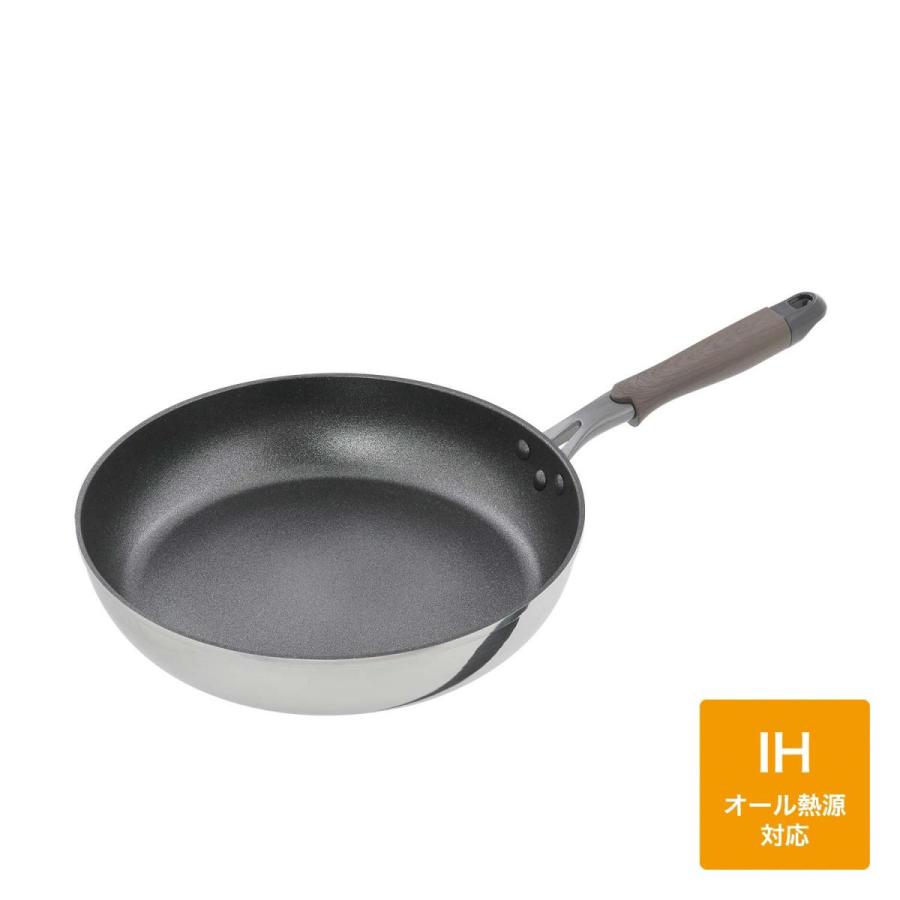ベストコ フライパン 30cm IH ガス火 ミラー ND-7274 ミロワール ふっ素樹脂加工 オール熱源対応 : ダイユーエイト収納ナビ.com - 通販 - Yahoo!ショッピング