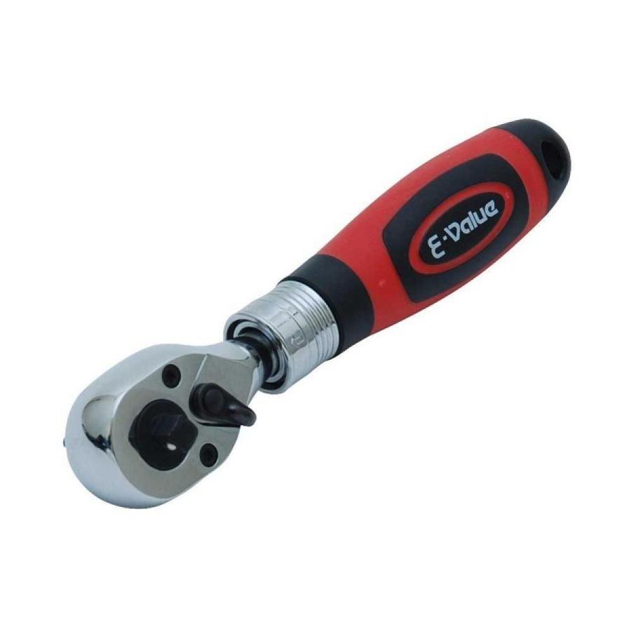 E-Value 2Wayラチェットハンドル 1/4・3/8 ERH-23E : ダイユーエイト収納ナビ.com - 通販 - Yahoo!ショッピング