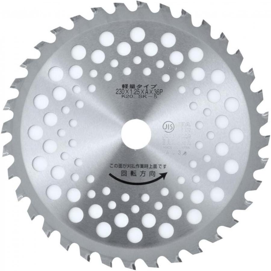 BAKUMA バクマ工業 スーパーVタイプ軽量型 RVS‐36K 230×36P 草刈り 刈払 チップソー 園芸 農業 農業資材 : ダイユーエイト収納ナビ.com - 通販 - Yahoo ...