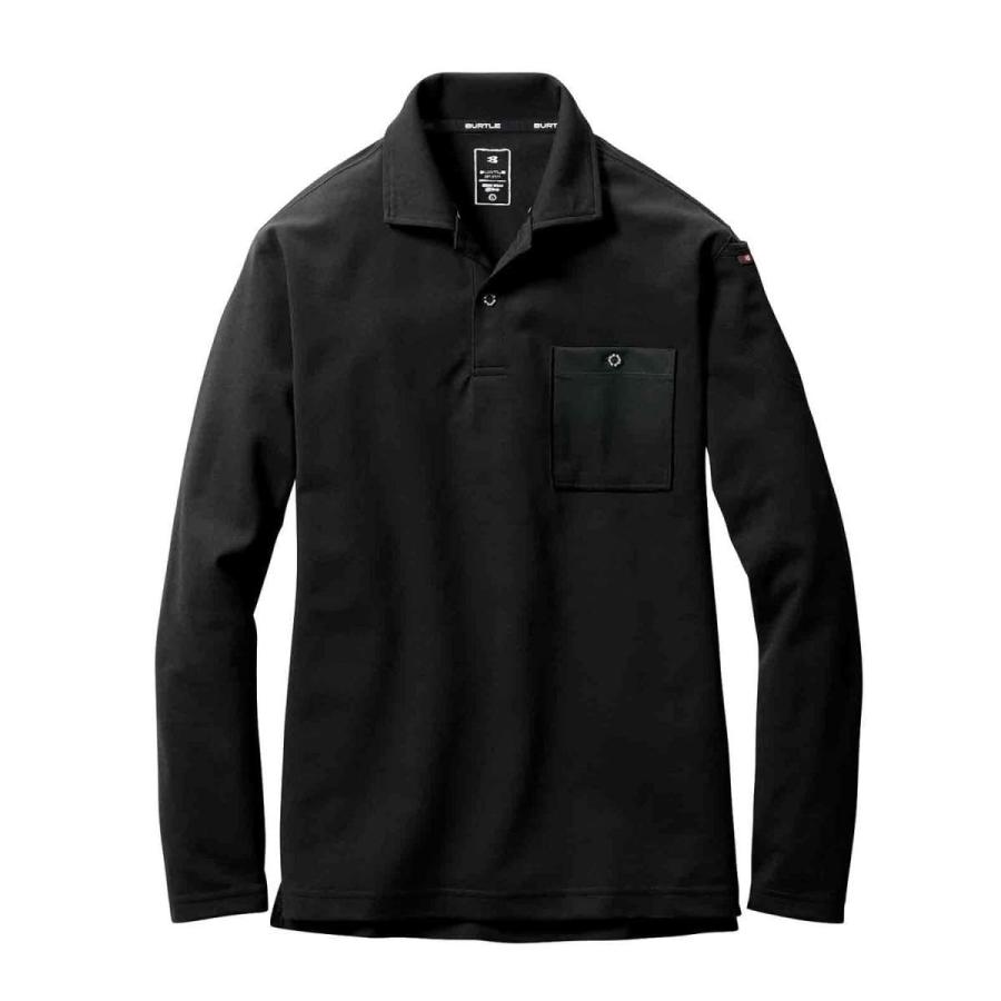 BURTLE バートル 長袖 ポロシャツ LLサイズ ブラック 665 35 ドライ 鹿の子 UVカット 作業服 作業着 ユニフォーム メンズ ポロ : ダイユーエイト収納ナビ.com ...