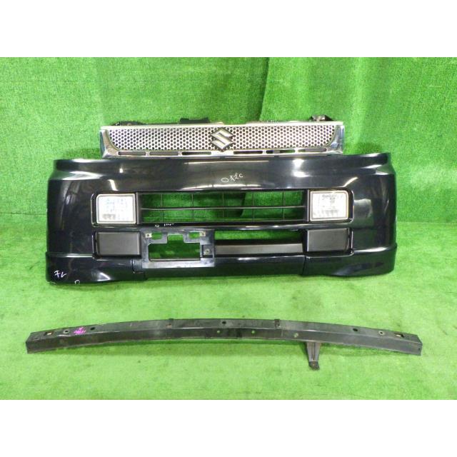 エブリイワゴン エブリィ ABA-DA64W フロントバンパー PZターボ ディスチャージヘッドランプ/ヘッドライト付(標準ルーフ) 4WD ZJ3 71711-68H60 : 鈴木商会ELV ...