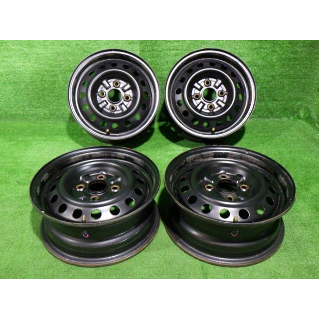 中古 トヨタ純正 NCP15 ヴィッツ ホイール スチール 13インチ 5J 4穴 4本 100 :202210145447210:鈴木商会 ...