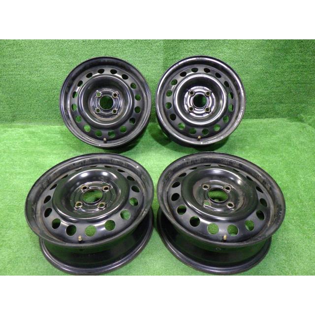 キューブ 中古 日産純正 BZ11 ホイール スチール 14インチ 5J 4穴 4本 100 : 鈴木商会ヤフーショッピング店 - 通販 - Yahoo!ショッピング