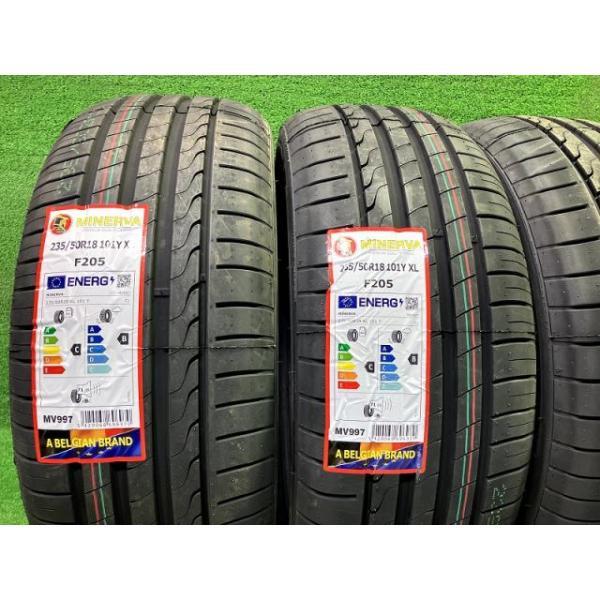 Minerva サマー ミネルバ F205 235/50R18 4ホン 7ミリ 2024年 : 鈴木商会ELVストア - 通販 - Yahoo!ショッピング