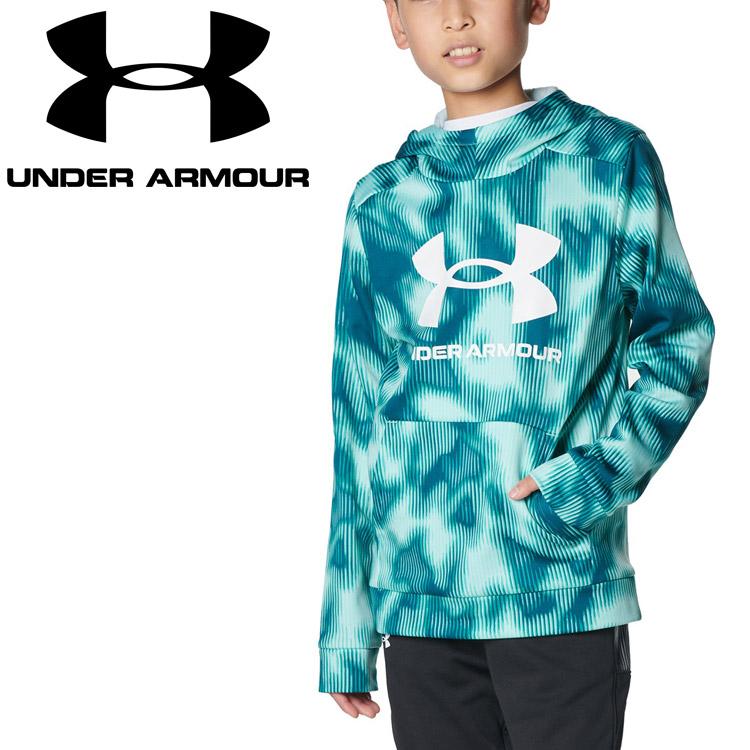 UNDER ARMOUR アンダーアーマー UAアーマーフリース プリント ビッグロゴ フーディー 1381173-361 ジュニア : Szone スポーツ - 通販 - Yahoo!ショッピング