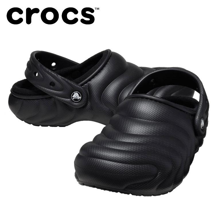crocs クロックス Classic Lined Overpuff Clog 210059-001 メンズ レディース サンダル ...