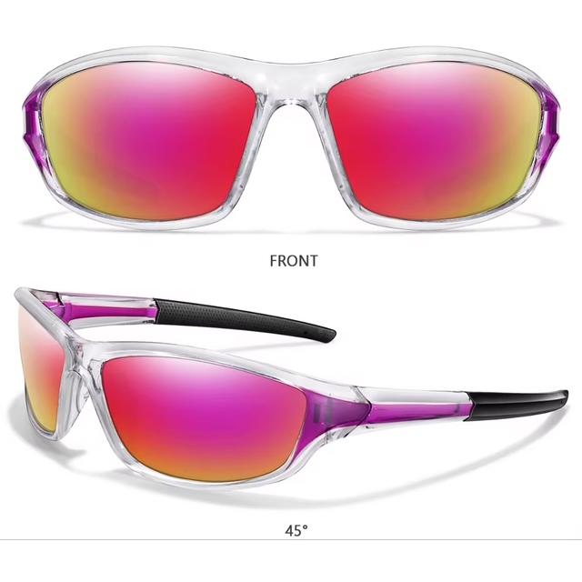 2 スポーツサングラス サングラス メガネ DIY UV400 花粉症 男女兼用 紫外線カット アウトドア サイクリング 釣り ゴルフ マリンスポーツ : T&A ストアー - 通販 ...