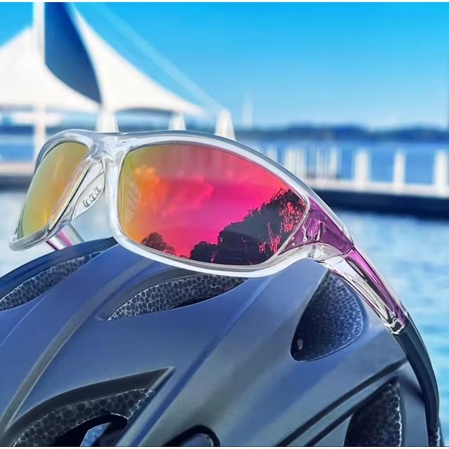 2 スポーツサングラス サングラス メガネ DIY UV400 花粉症 男女兼用 紫外線カット アウトドア サイクリング 釣り ゴルフ マリンスポーツ : T&A ストアー - 通販 ...