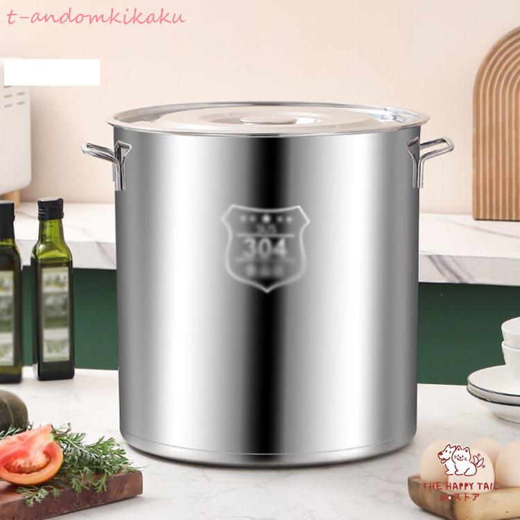 寸胴鍋 ステンレス製 大容量 20L 10L 30cm 25cm 20cm 家庭用 業務用 ずんどう鍋 軽量 ガス火対応 IH対応 防錆 耐食 : T&M企画 - 通販 - Yahoo!ショッピング