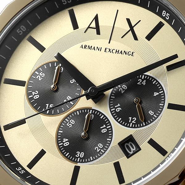 ARMANI EXCHANGE アルマーニエクスチェンジ バンクス 腕時計 AX1739 ベージュゴールド 金 新品電池で安心出荷 : タイ ...