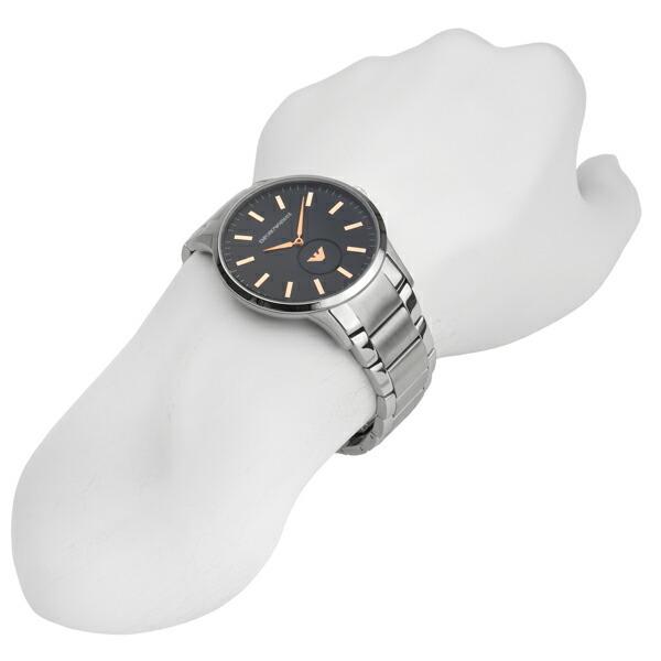 エンポリオアルマーニ レナート 腕時計 EMPORIO ARMANI AR11137 ネイビー 紺 新品電池で安心出荷 : ea11137 ...