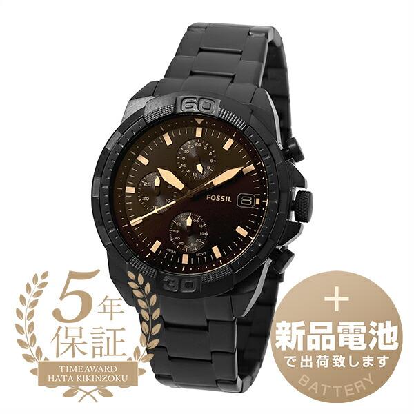 FOSSIL フォッシル ブロンソン 腕時計 FS5851 ブラック 黒 新品電池で安心出荷 : タイムアワード - 通販 - Yahoo ...