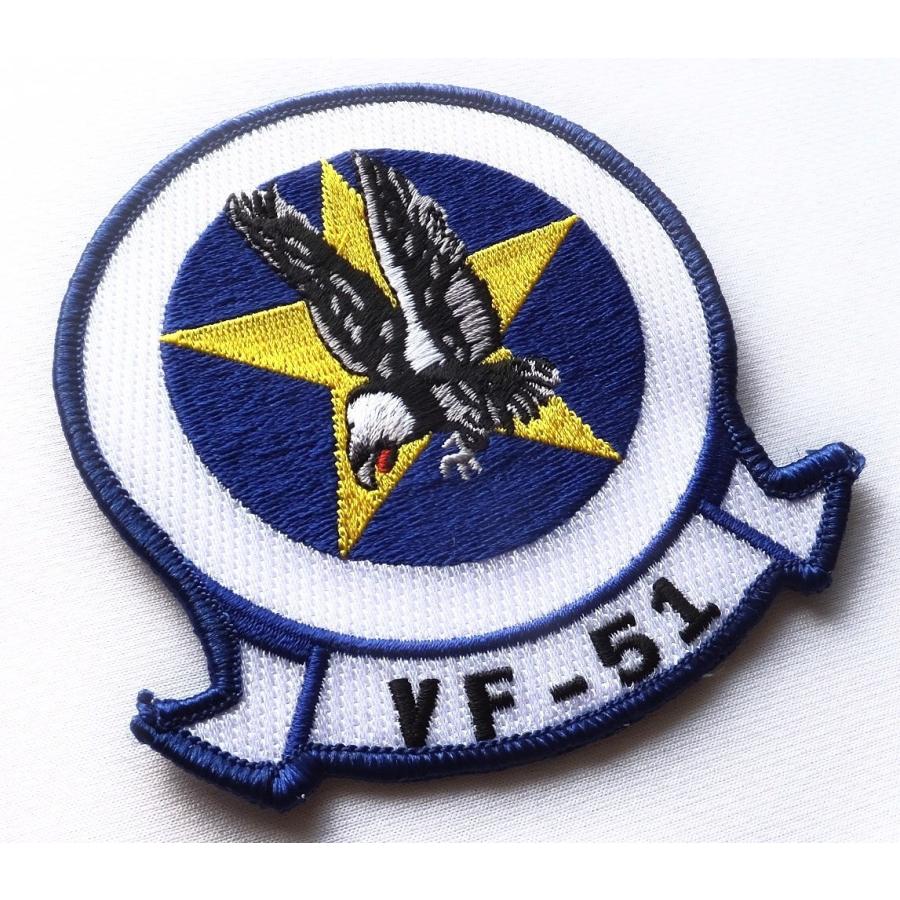 ミリタリーワッペン VF-51 スクリーミングイーグルス アメリカ軍パッチ U.S.NAVY :PN-SQ-12:T-create SHOP ...