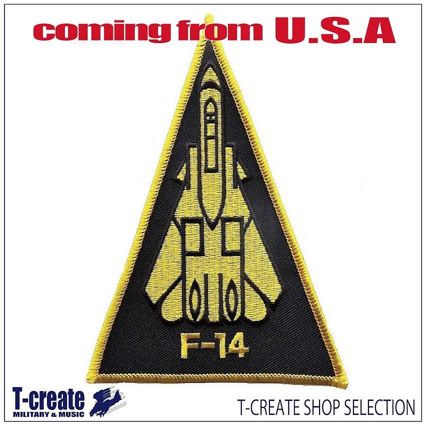 ミリタリーワッペン F-14 トムキャット トライアングル アメリカ ミリタリーワッペン F-14 トムキャット トライアングル アメリカ