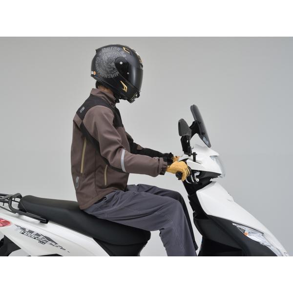 DAYTONA（デイトナ） ウインドシールドSS 車種別キット アドレス125(’18-’20)用 17295 : 2輪・4輪用品のショップt ...