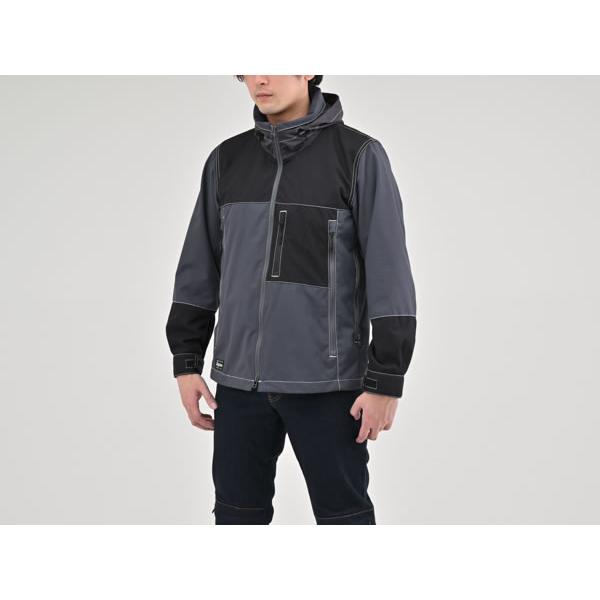 DAYTONA（バイク用品） DAYTONA (デイトナ) DJ-002 エアインテークパーカー ブラック/グレー Sサイズ 37298 : ...