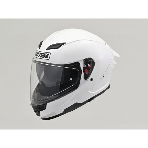 DAYTONA（バイク用品） DAYTONA (デイトナ) DN-001RS スポーツフルフェイスヘルメット ホワイト M 46449 : 2 ...