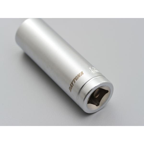 DAYTONA（バイク用品） DAYTONA (デイトナ) 六角ソケット（ディープ） 6POINT 14mm 97743 : 2輪・4輪用品の ...