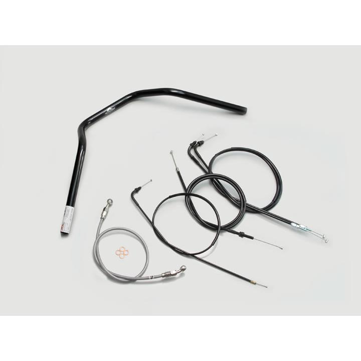 ハリケーン ナロー3型 ハンドルSET CB400SS（01-08 NC41） ブラック H012-047B : hurricane-h012-047b : 2輪・4輪用品のショップt-joy ...