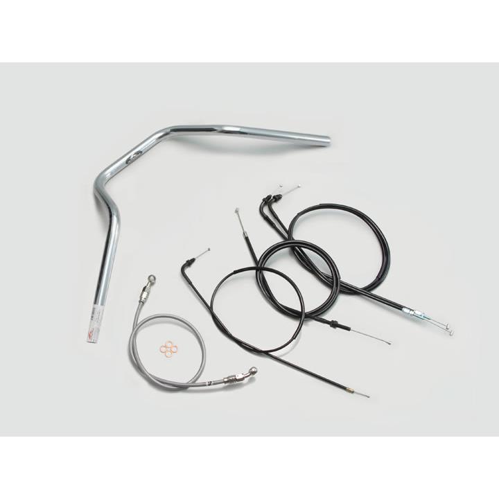 HURRICANE ハリケーン POLICE 4型 ハンドルSET CB400SS（01-08 NC41） クロームメッキ H012-068C : 2輪・4輪用品のショップt-joy - 通販 ...