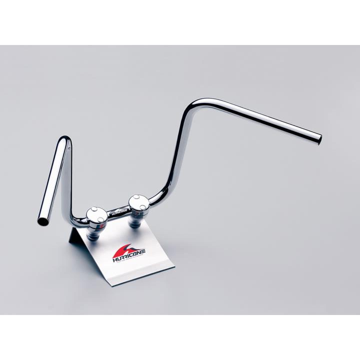 ハリケーン 300エイプハンガー3型 ハンドルSET FTR223（00-16 MC34）(サイドゼッケン付) クロームメッキ H017-085C : hurricane-h017-085c ...