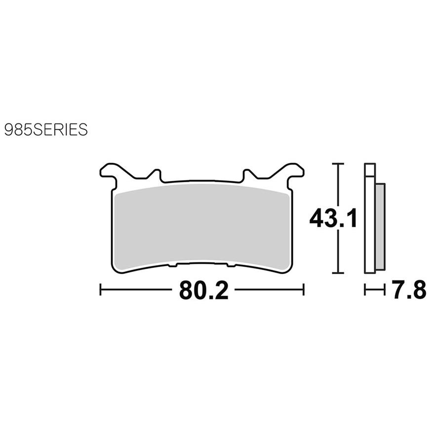 KITACO SBSブレーキパッド 985DS-1 CBR1000RR-R STD フロント (777-0985091) : 2輪・4輪用品のショップt-joy - 通販 - Yahoo!ショッピング