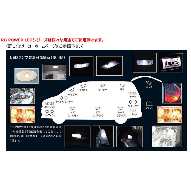 RACING GEAR RG（レーシングギア） POWER LED ウェッジバルブ BA15S ピンタイプ RGH-P211 : 2輪・4輪用品のショップt-joy - 通販 - Yahoo ...