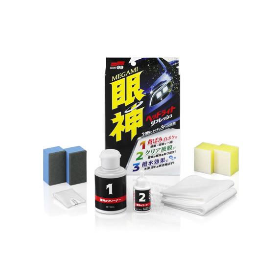 ソフト99 SOFT99 MEGAMI 眼神 ヘッドライトリフレッシュ E-62 ソフト99 SOFT99 MEGAMI 眼神 ヘッドライトリフレッシュ E-62