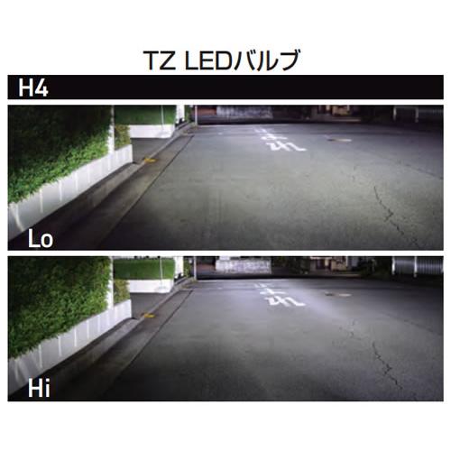 トヨタ 【車検対応/3年保証】TZ LEDヘッドバルブ 軽貨物車専用 6500K H4 (TZ-H010) V9TZHB006 (トヨタのオリジナルブランド) : 2輪・4輪用品のショップt ...