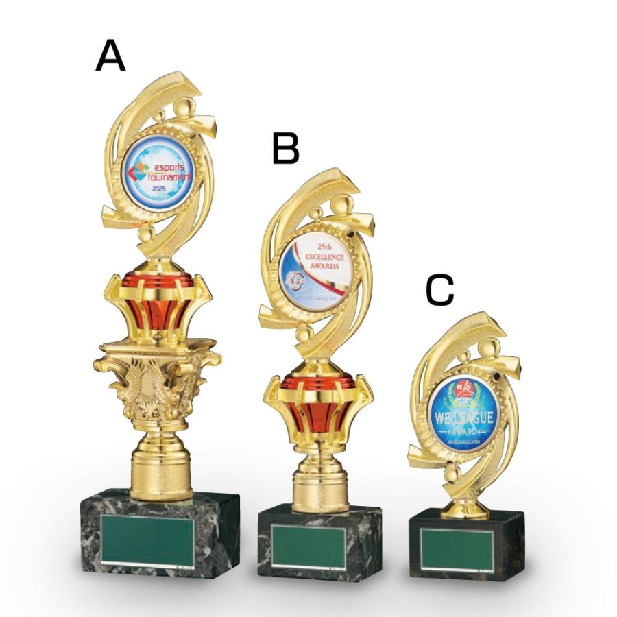 【全品10倍！】ポイントup中-フルカラー印刷レリーフトロフィー O-SH-7554 - Cサイズ（A128） | トロフィー 優勝 楯 盾 ...