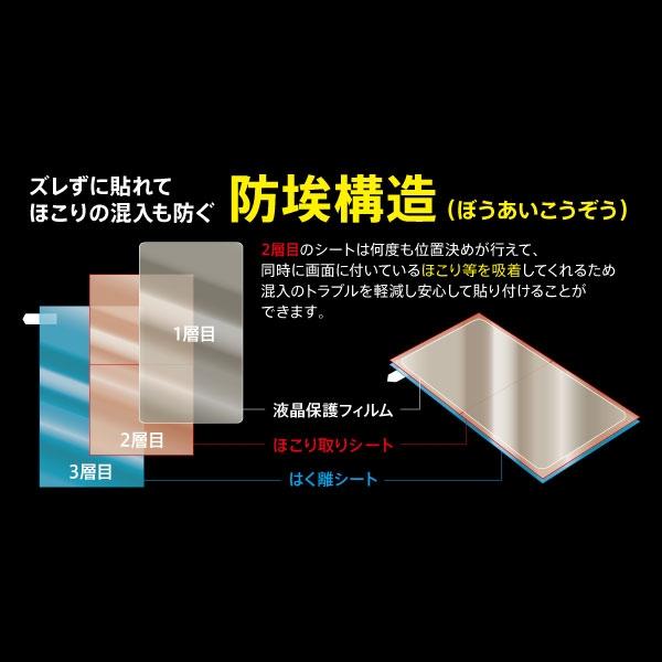 arrows Be3 液晶保護フィルム 光沢 透明 薄い 日本製 抗菌 抗ウイルス 簡単 傷防止 干渉しない F-02L docomo スマホ ...