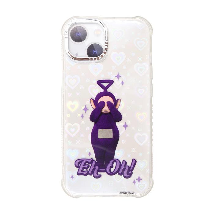 iPhone15Pro ケース テレタビーズ かわいい SKINNYDIP クリア ラメ キラキラ 耐衝撃ケース iPhone 15 Pro アイフォン15プロ Teletubbies ティン ...